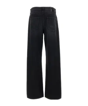 MOTHER The Dodger Sneak Jeans - Black