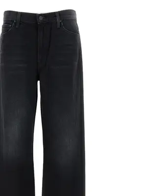 MOTHER The Dodger Sneak Jeans - Black