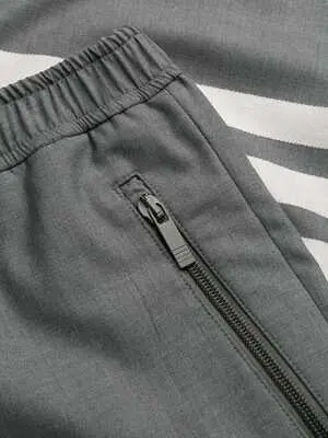 Thom Browne Plain Weave Suiting Track Pants