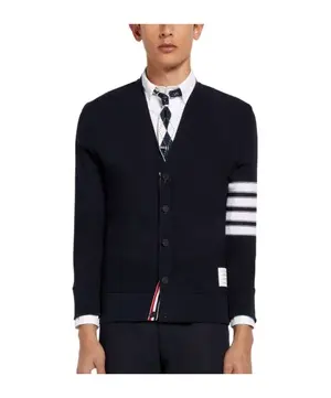 Thom Browne 4-bar Stripe Cardigan