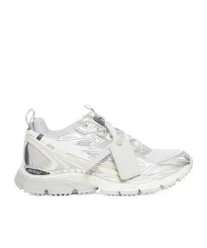 Off-White Leather-tag Lace-up Sneakers