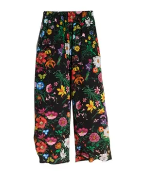 Gucci Printed Silk Leisure Pants