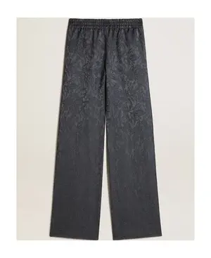 GOLDEN GOOSE Jacquard Toile De Jouy Pattern Pants