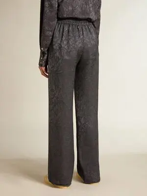 GOLDEN GOOSE Jacquard Toile De Jouy Pattern Pants