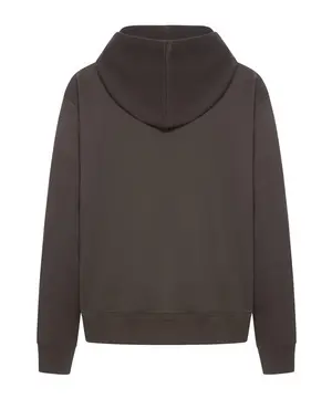Prada Triangle-logo Long-sleeved Hoodie