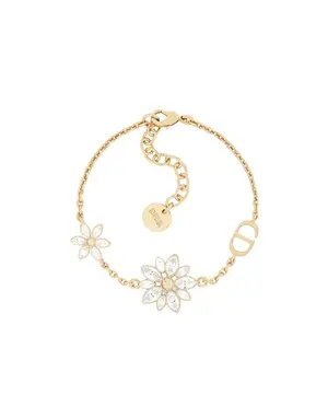 Dior Fleur De Glace Bracelet - Light Gold
