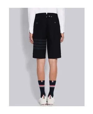Thom Browne 4-bar Striped Bermuda Shorts