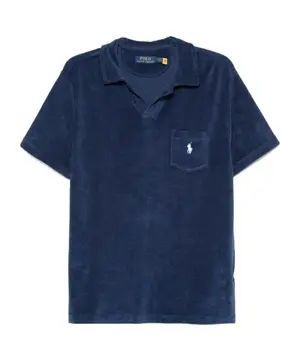 Polo Ralph Lauren Terry-cloth T-shirt - Navy