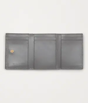 Bottega Veneta Woven Flip Wallet