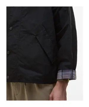 Barbour Logo-embroidered Long-sleeved Jacket
