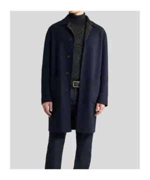 Etro Reversible Wool-blend Coat