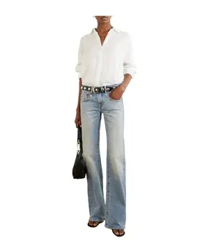R13 Flare Low-rise Jeans