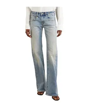 R13 Flare Low-rise Jeans