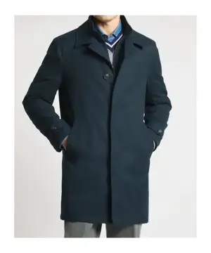 FAY Layered Single-breasted Coat