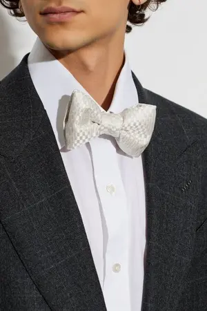 TOM FORD Checked Bow Tie