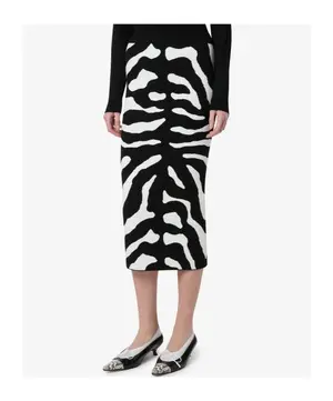 Moschino Printed Stretch Skirt