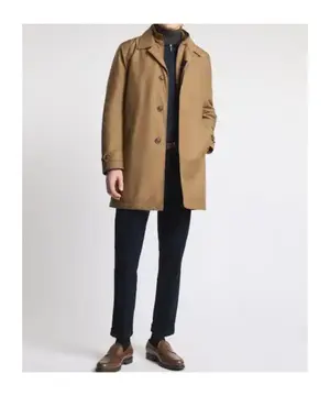 FAY Morning Coat In Technical Poplin