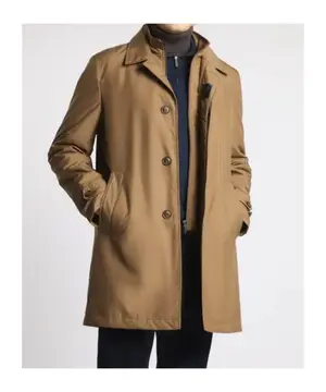 FAY Morning Coat In Technical Poplin