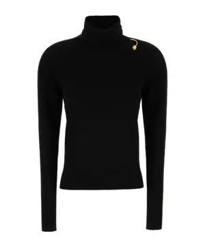 Alberta Ferretti Turtleneck Sweater - Black
