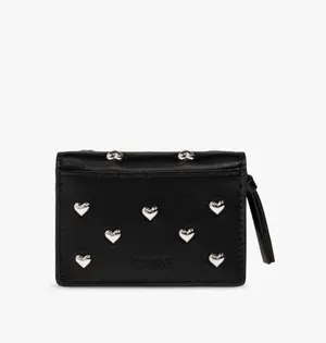 GANNI Bou Heart-stud Wallet