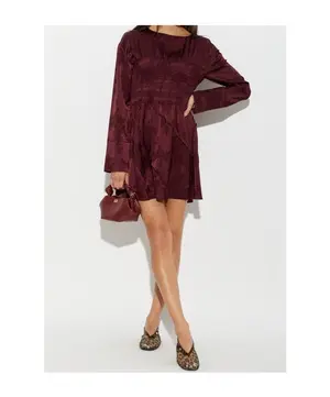 GANNI Long-sleeved Dress