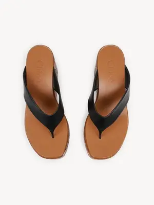 Chloé Maxime Wedge Slide