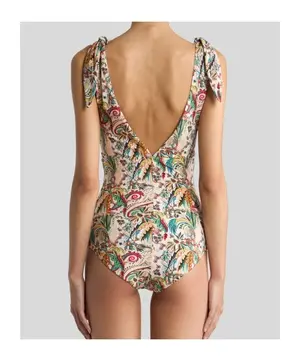 Etro One Piece Swimsuit With Paisley Print