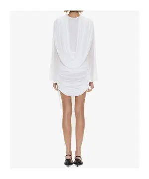 Christopher Esber Pleated Long-sleeved Dress