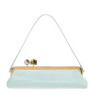 Jacquemus The Salon Clutch - Light Blue