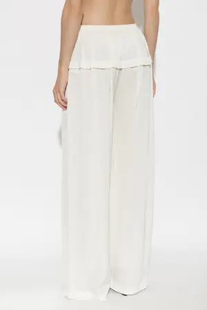 Alaïa Wide-leg Casual Trousers