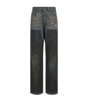 Amiri Bones Baggy Jeans - Dark Gray