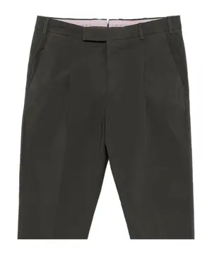 PT TORINO Pleated Turn-up Trousers