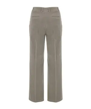 QL2 QUELLEDUE Teodora Ribbed Straight-leg Pants