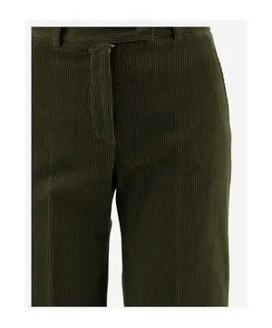 QL2 QUELLEDUE Teodora Ribbed Straight-leg Pants