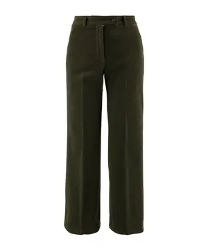 QL2 QUELLEDUE Casual Trousers With Belt Loops - No