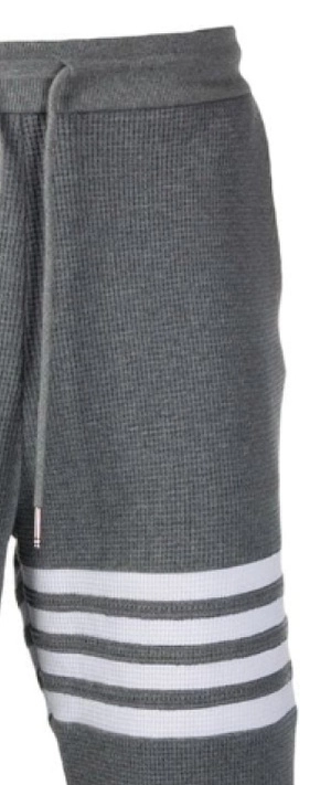 Thom Browne 4-bar Drawstring Jogger Pants