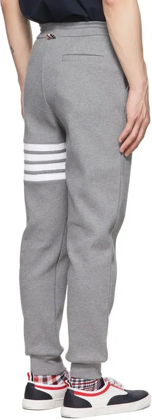Thom Browne 4-bar Drawstring Jogger Pants