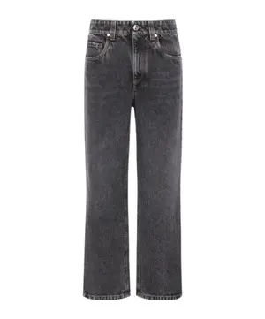 Brunello Cucinelli Belt Loop Jeans - Grey