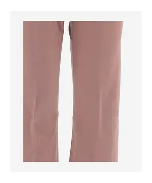 QL2 QUELLEDUE Trousers With Belt Loops - Brown