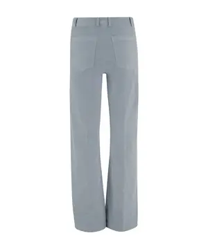 QL2 QUELLEDUE Nina Flared Velvet Pants