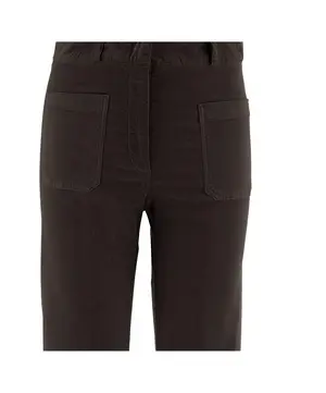 QL2 QUELLEDUE Nina Flared Velvet Pants