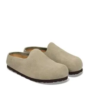 BIRKENSTOCK Amsterdam Mules - Taupe