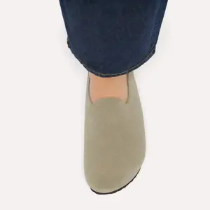 BIRKENSTOCK Amsterdam Mules - Taupe