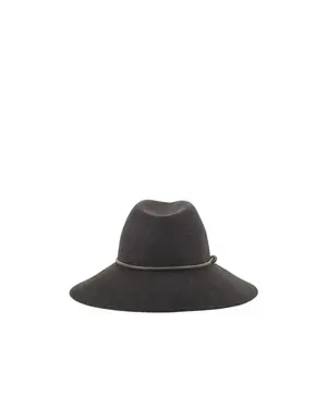 Peserico Wide-brim Hat With Beaded Embellishment