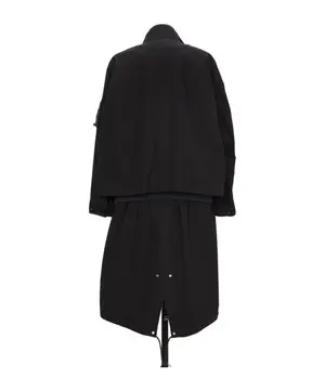 Sacai Nylon Twill X Rip Stop Coat