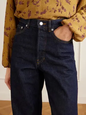 Dries Van Noten Belt-loop Wide-leg Jeans