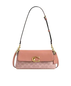 COACH Jet 25 Flap Shoulder Bag - Pink