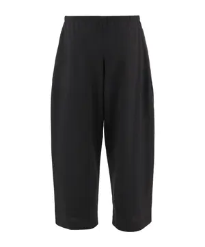 Khaite Elastic Waist Wide-leg Trousers