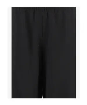 Khaite Elastic Waist Wide-leg Trousers