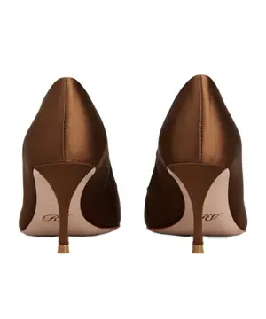 ROGER VIVIER Efflorescence Satin Pumps